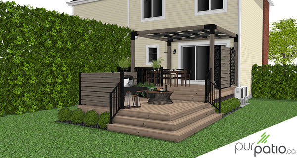 Design de patio personnalisé & Plans d’aménagement extérieur – PurPatio.ca