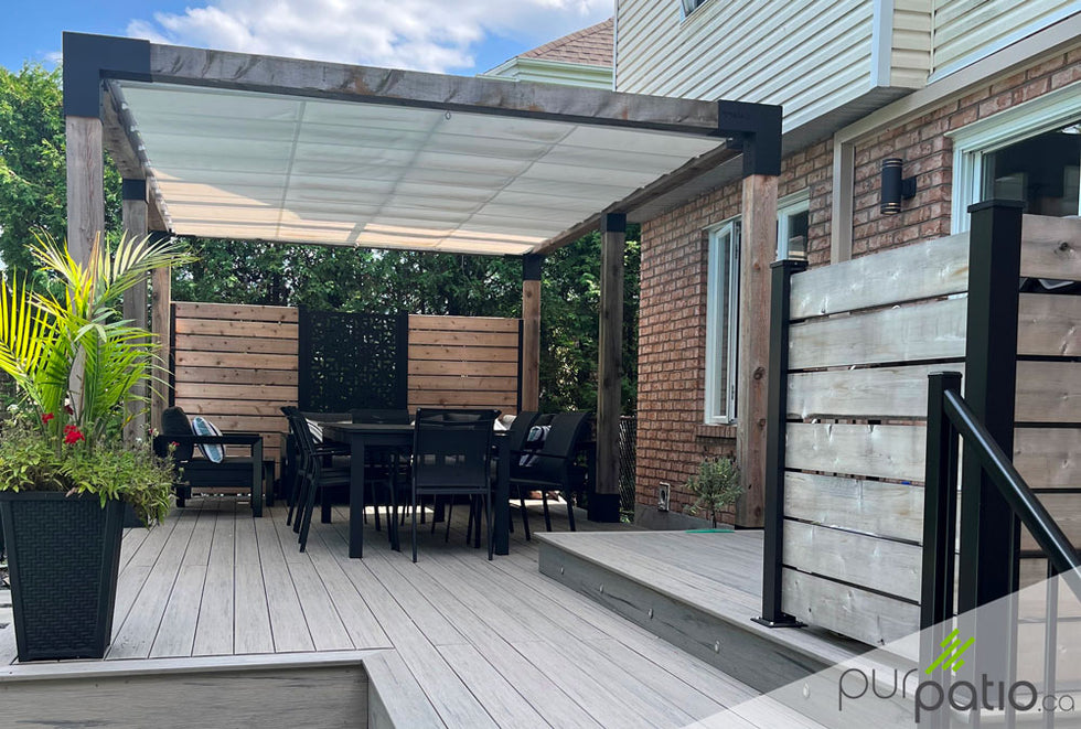 Pergola | Construction de pergolas sur mesure | Pur Patio – PurPatio.ca