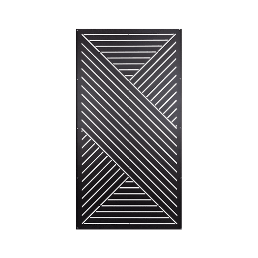 Privacy Panel - HEXX - 36 in x 68 in Black - PurPatio.ca